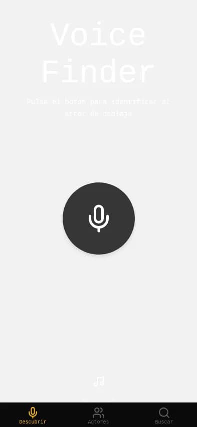 Doblaje Voice Finder