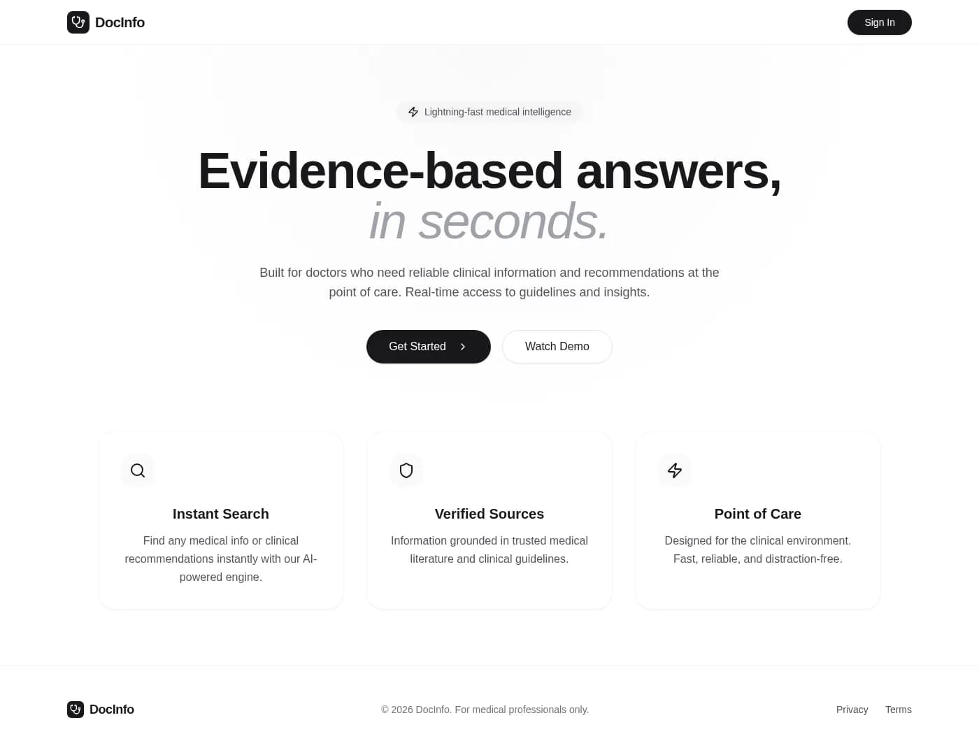 Doc QuickInfo