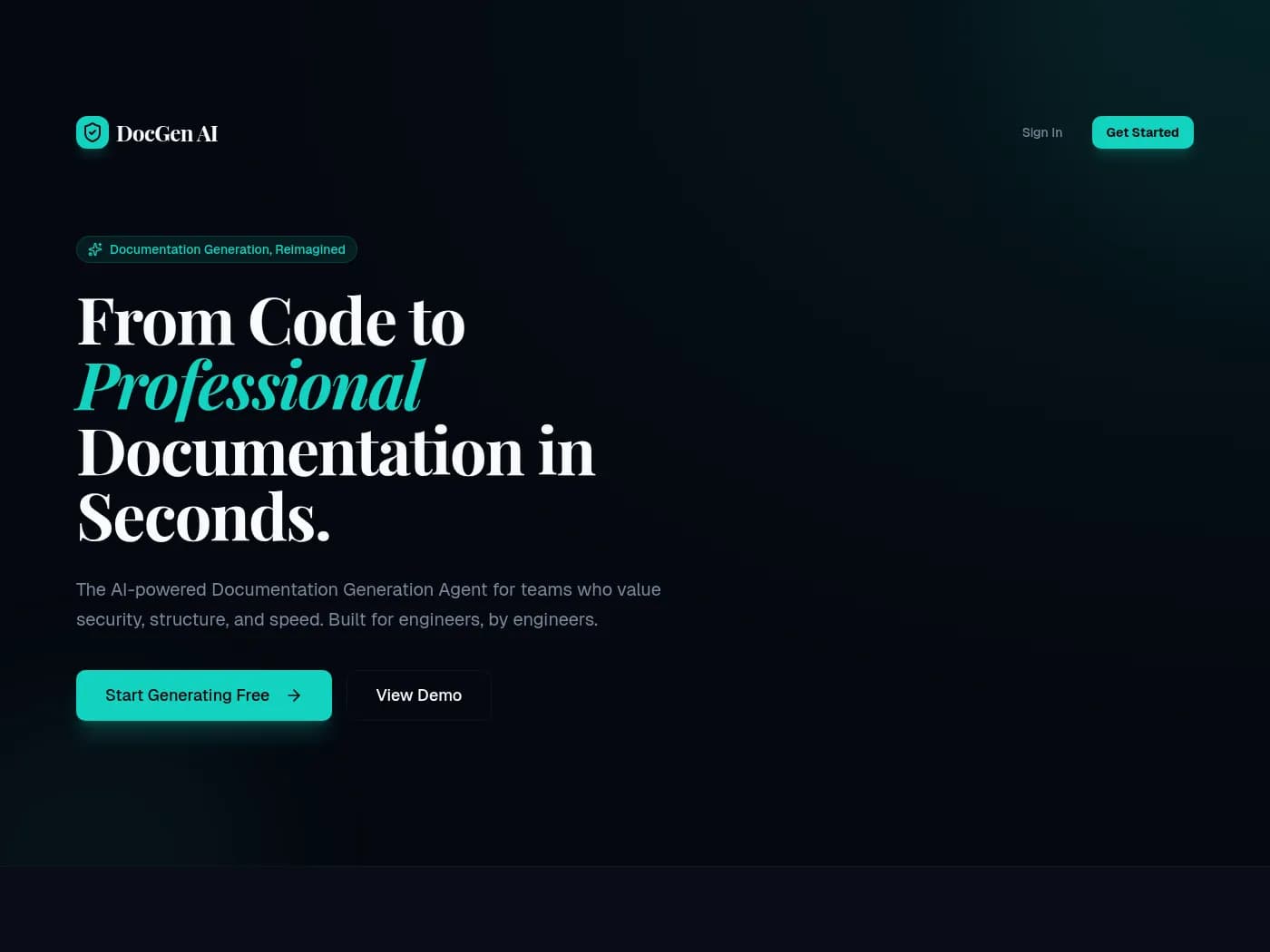 DocGen AI SaaS