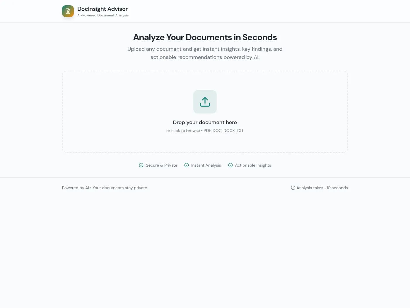 DocInsight Advisor