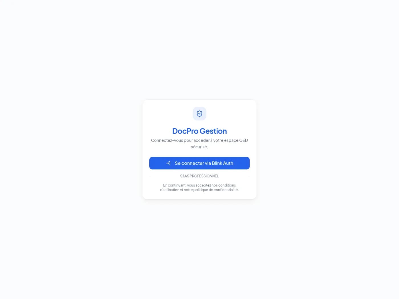 DocPro Gestion SaaS