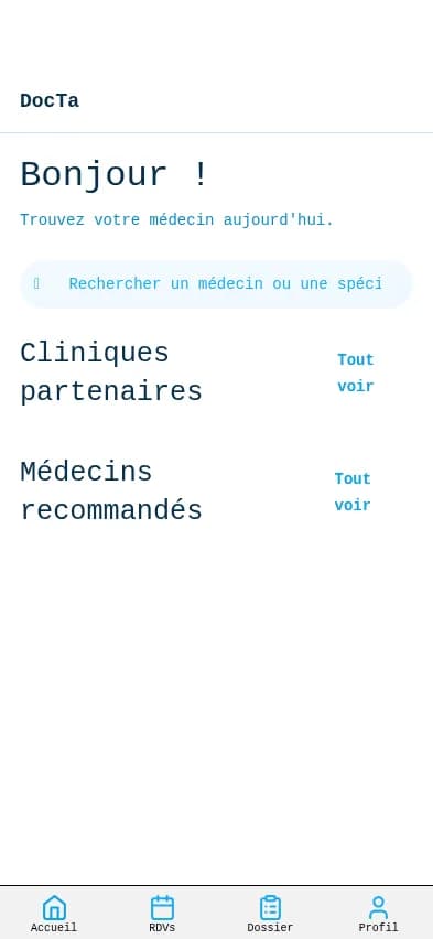 DocTa Clinic Manager