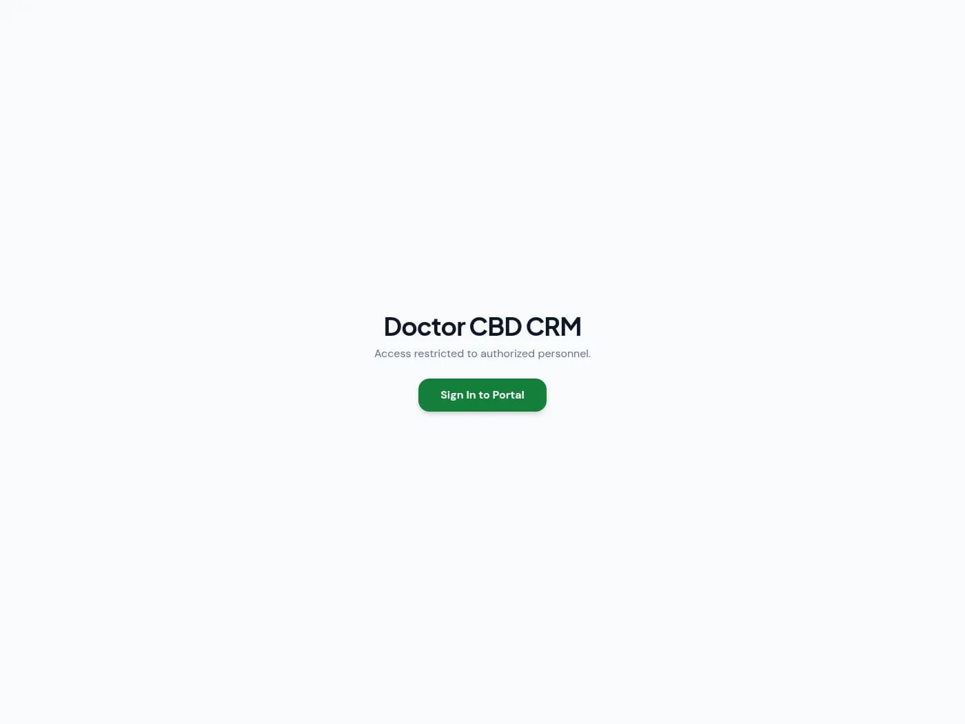 Doctor CBD CRM