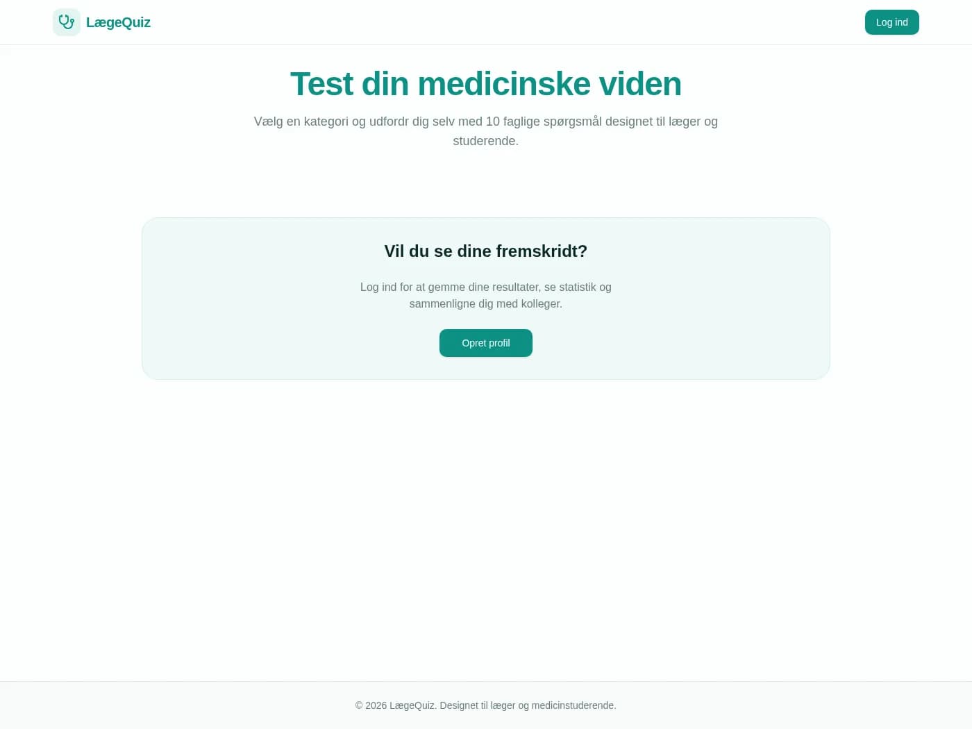 Doctor Quiz App