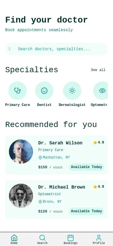 DoctorFinder App