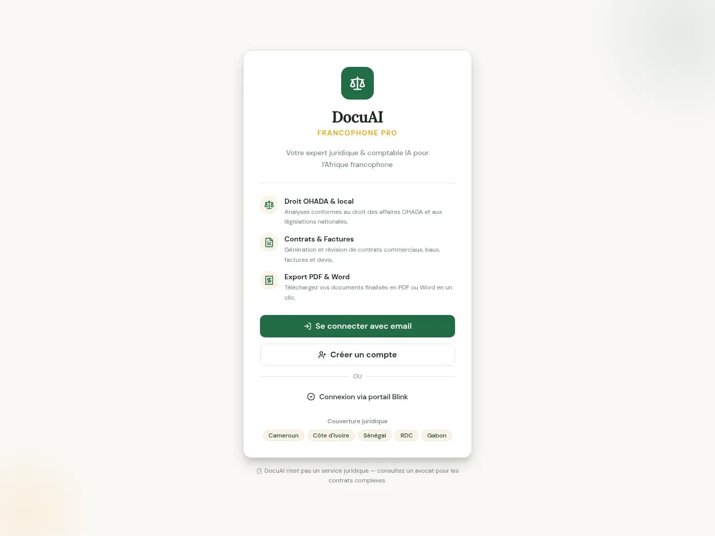 DocuAI Francophone Pro