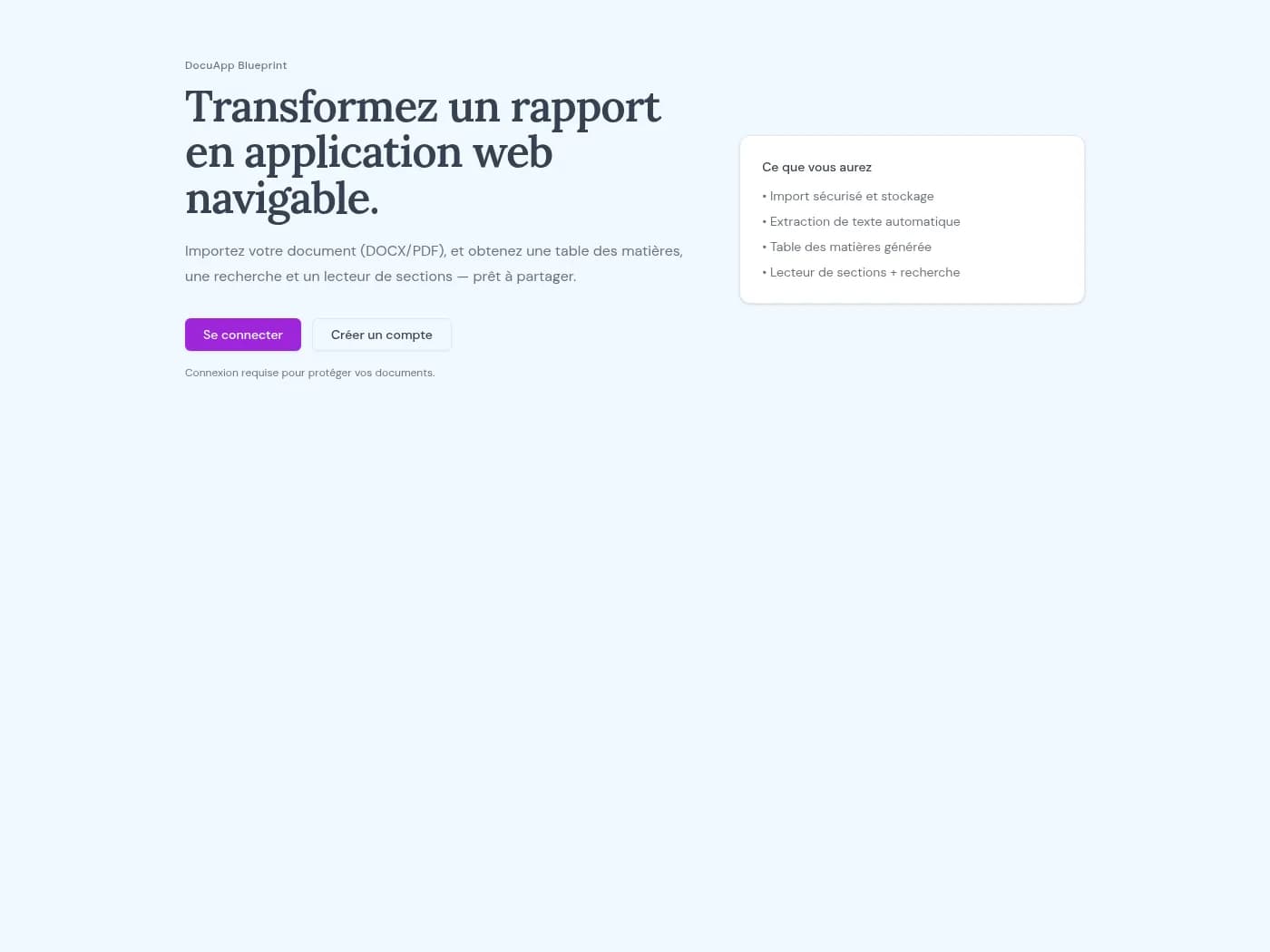 DocuApp Blueprint