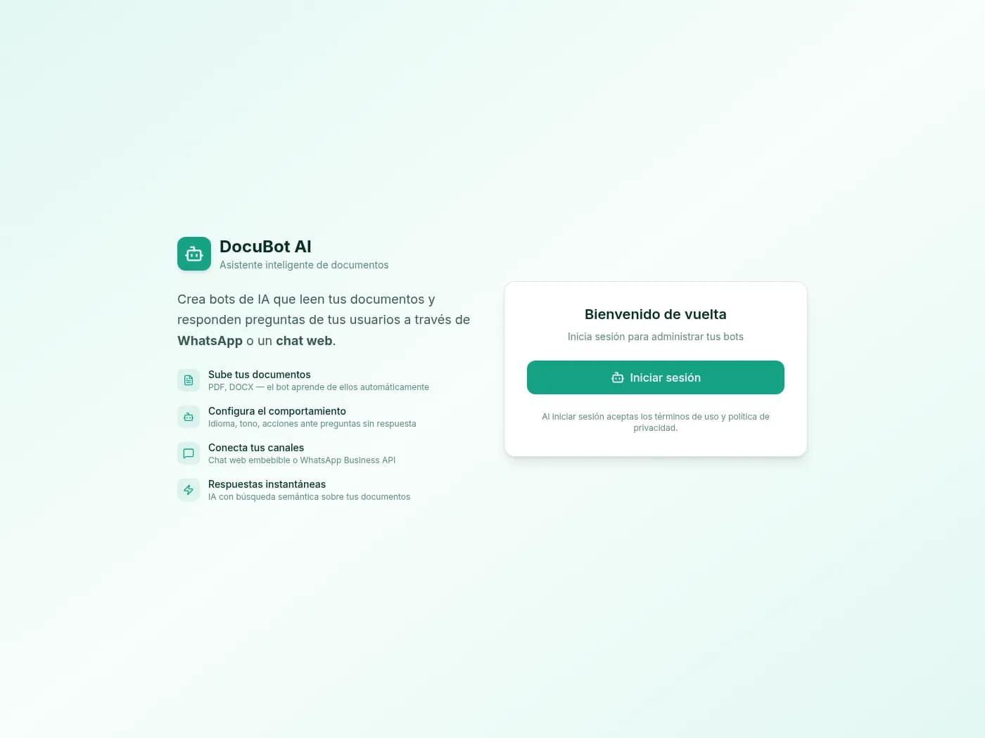 DocuBot AI Assistant