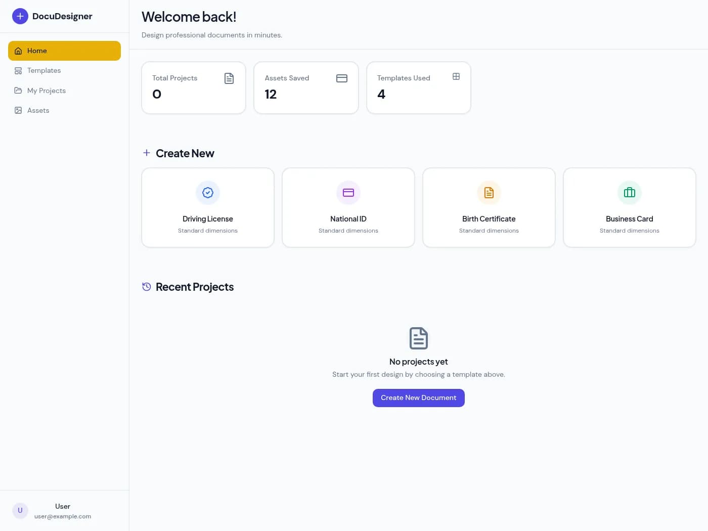 DocuDesigner Hub