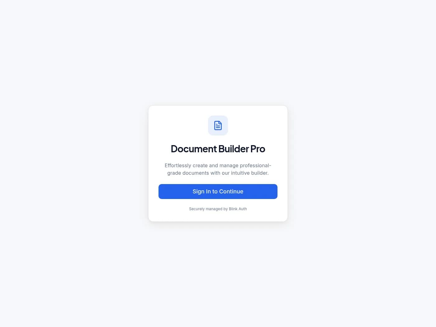 Document Builder Pro