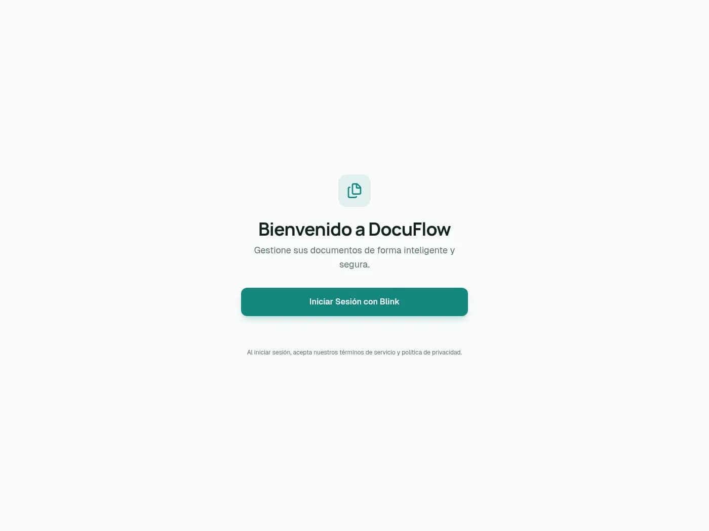 DocuFlow Web Portal