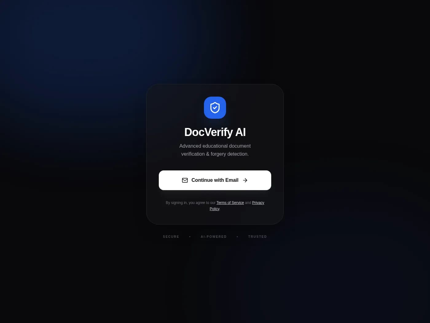 DocVerify AI Suite