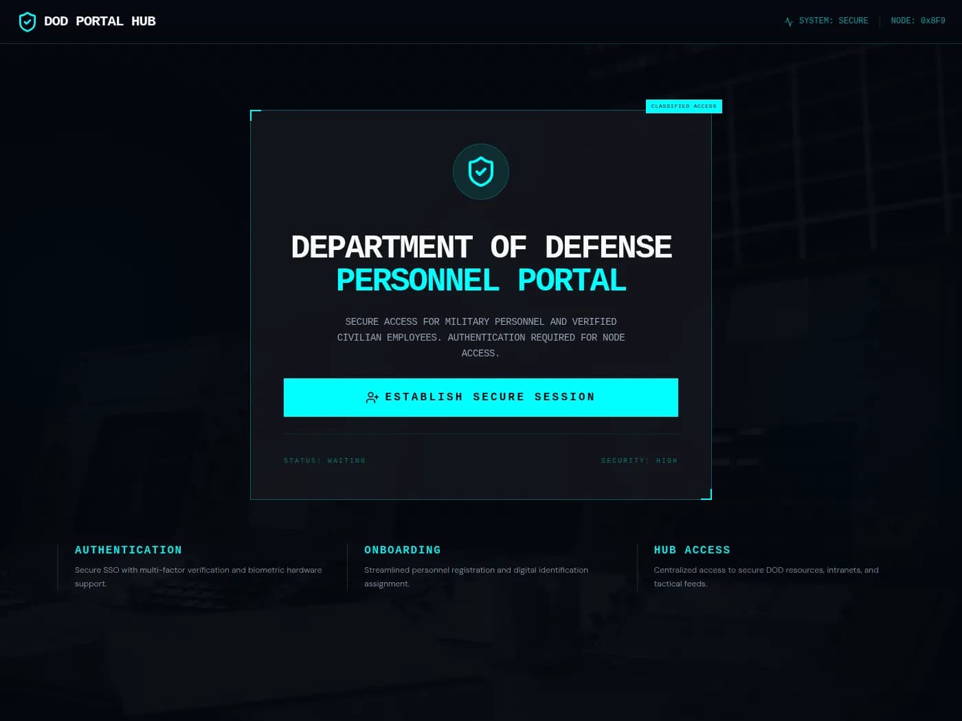 DOD Portal Hub
