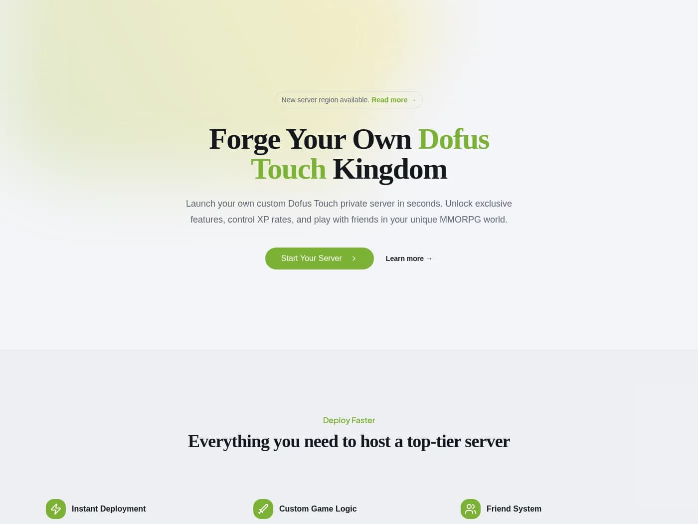 Dofus Touch Private Server