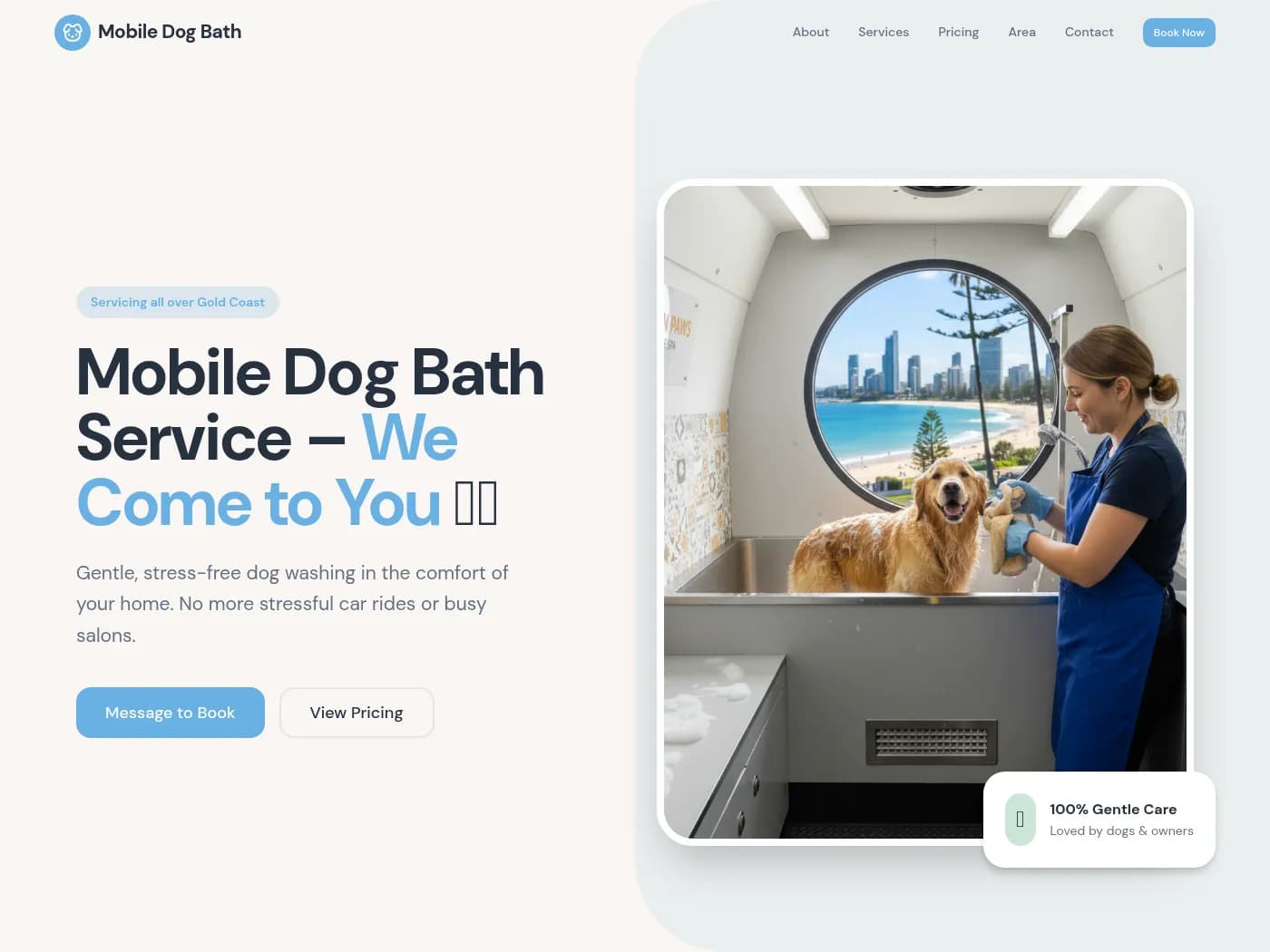 Gold Coast Dog Bath