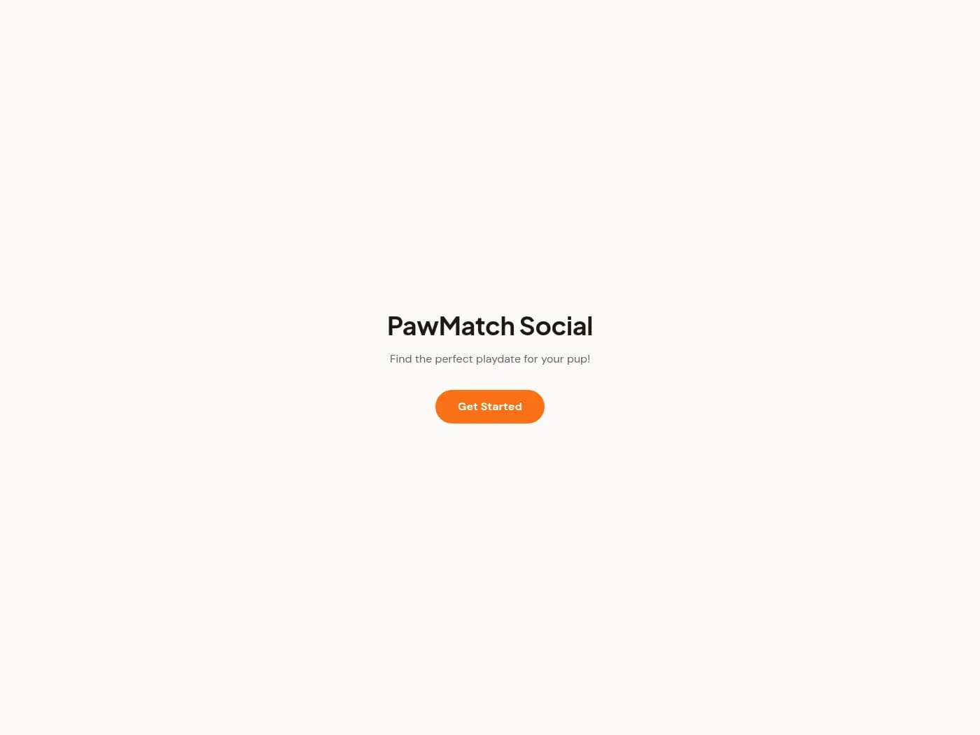 PawMatch Social