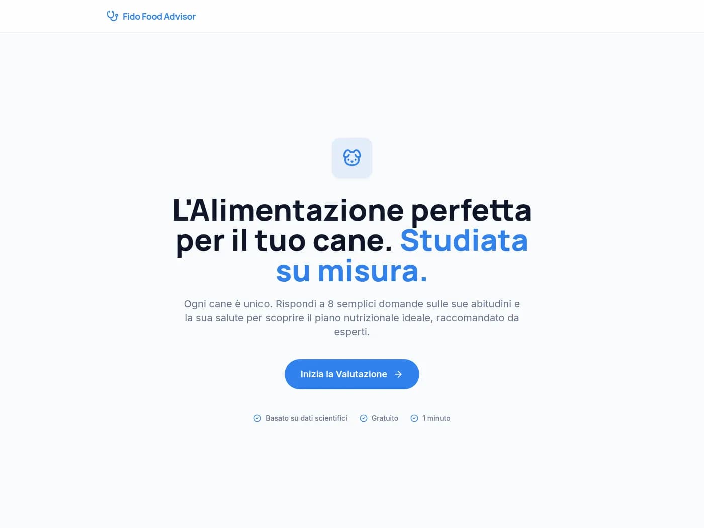 Fido Food Advisor