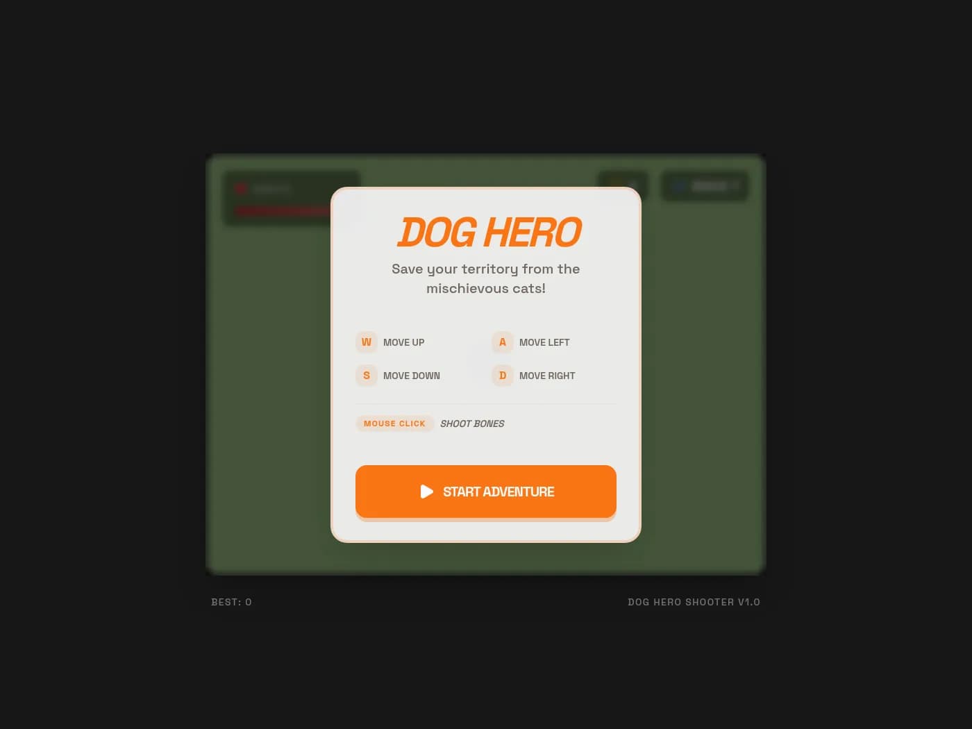 Dog Hero Shooter