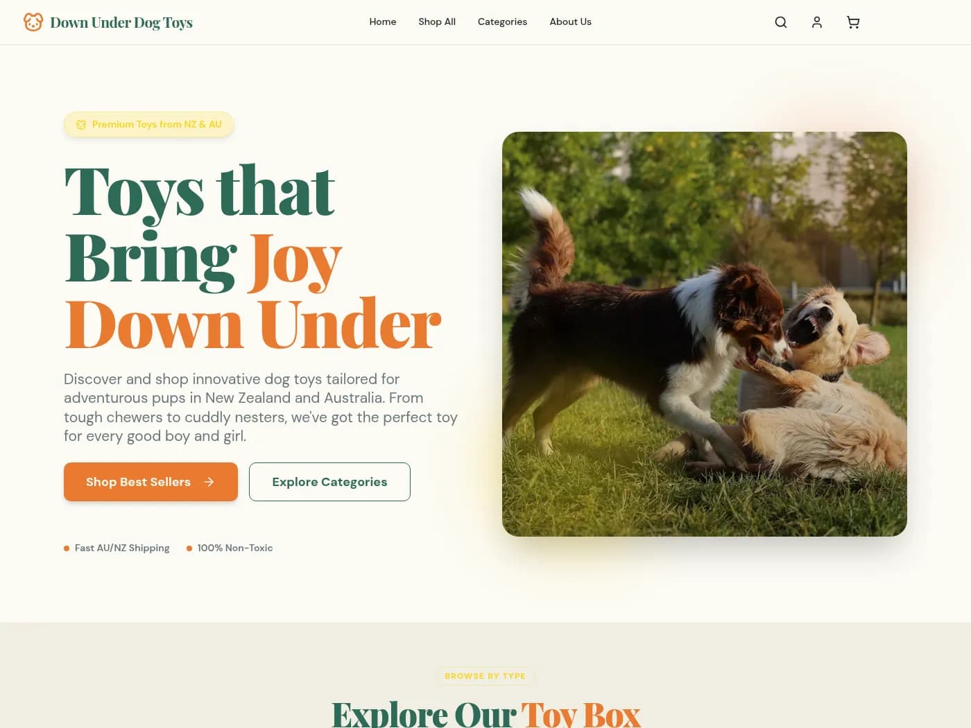 Down Under Dog Toys