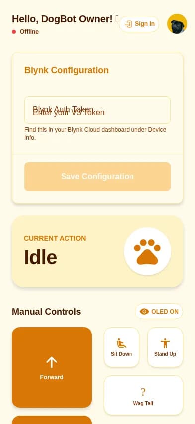 DogBot IoT Controller