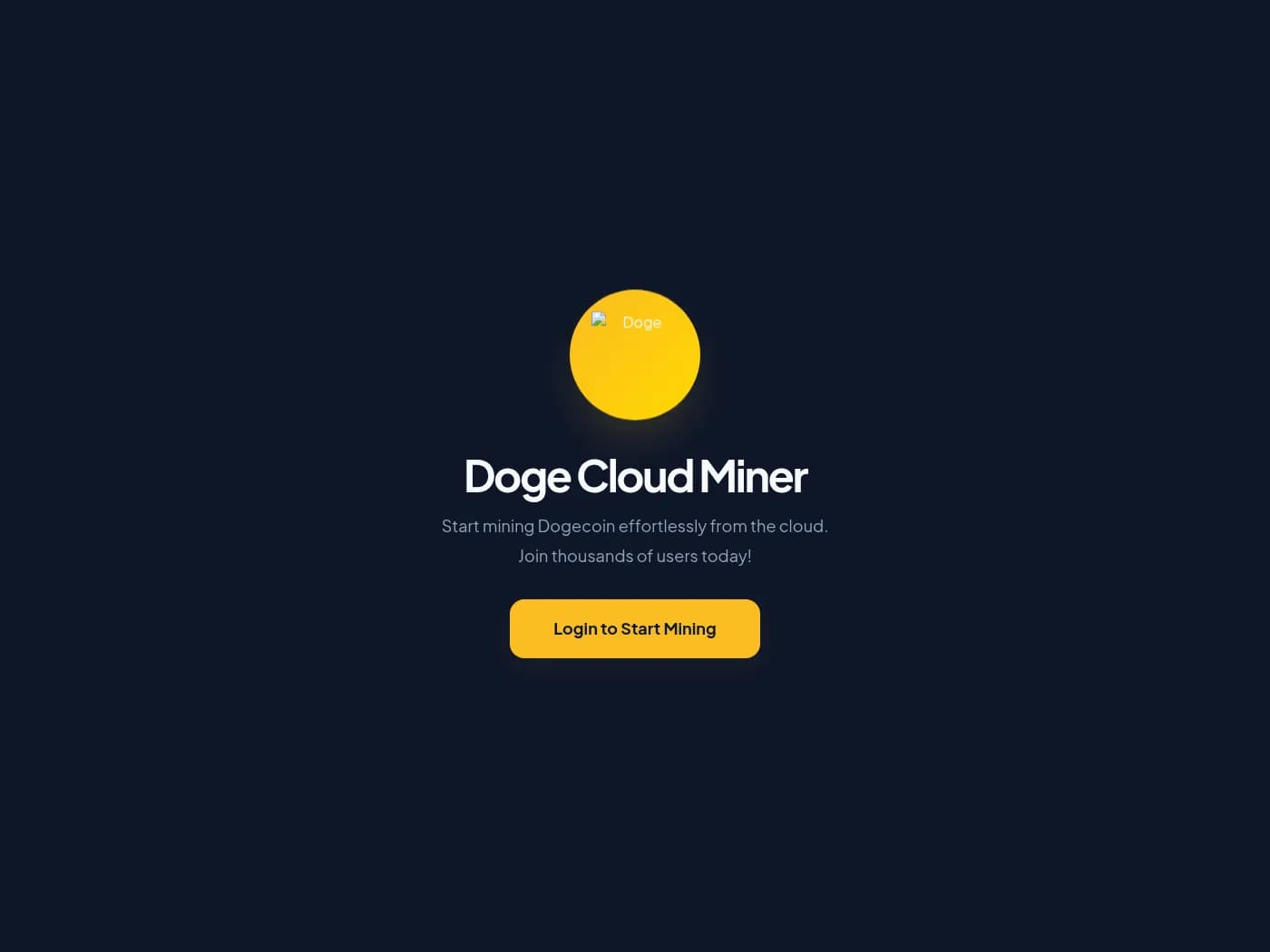 Doge Cloud Miner
