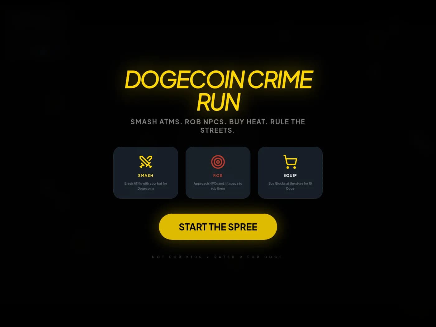 DogeCoin Crime Run