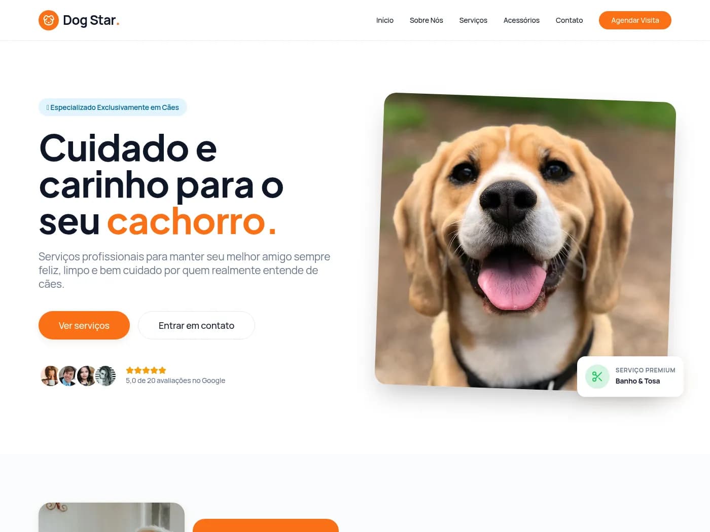 Dog Star Pet Shop Site