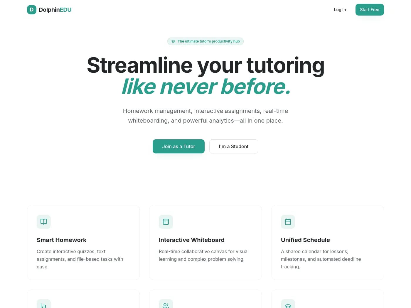Dolphin EDU Organizer