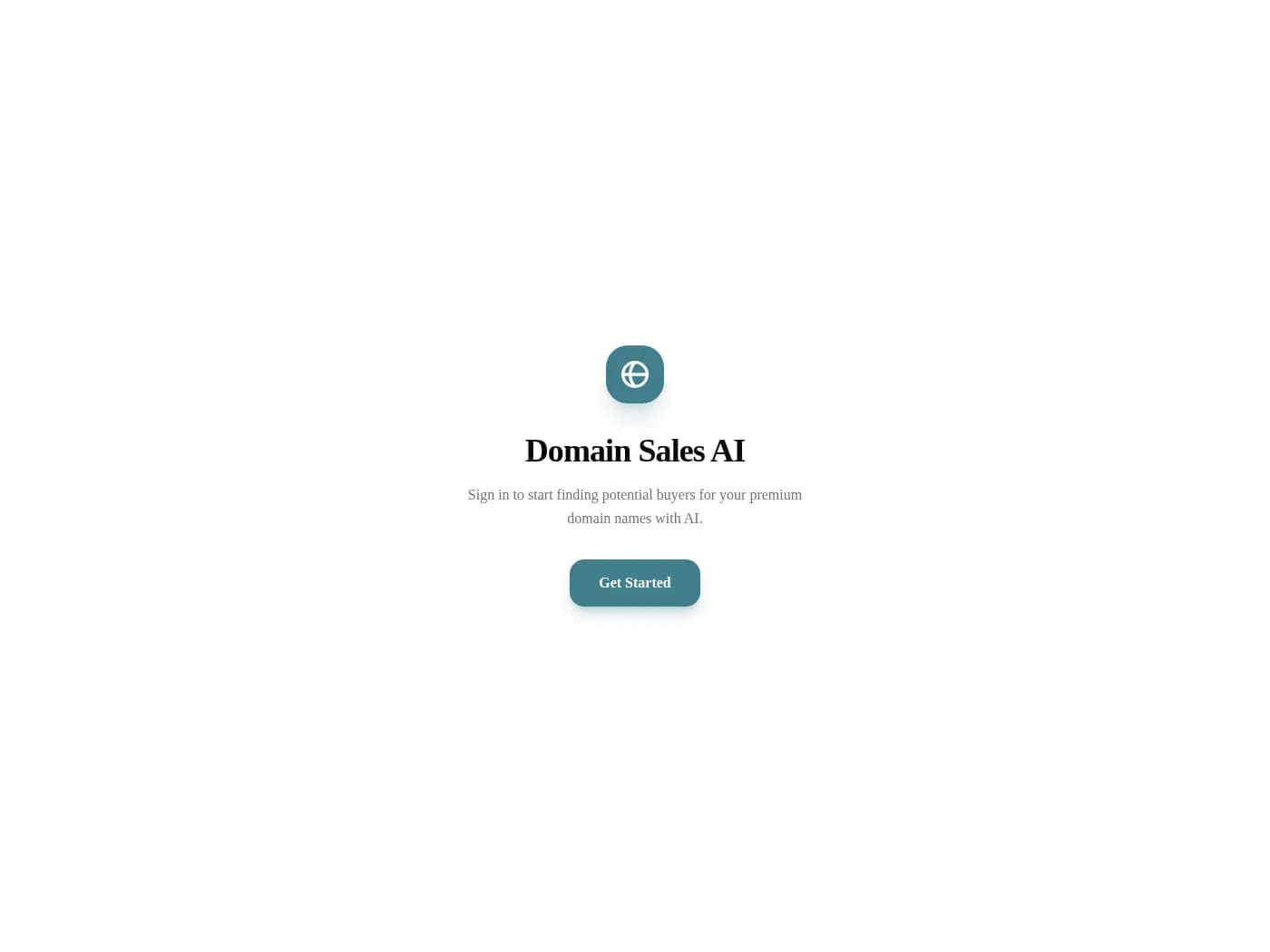 Domain Sales AI Agent