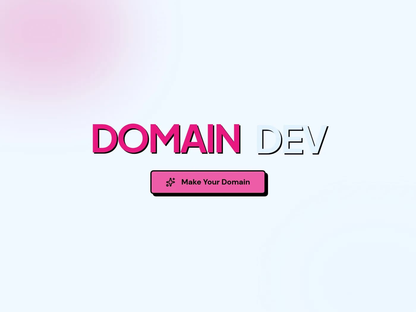 Domain Dev Playground