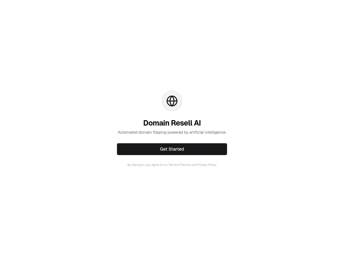 Domain Resell AI