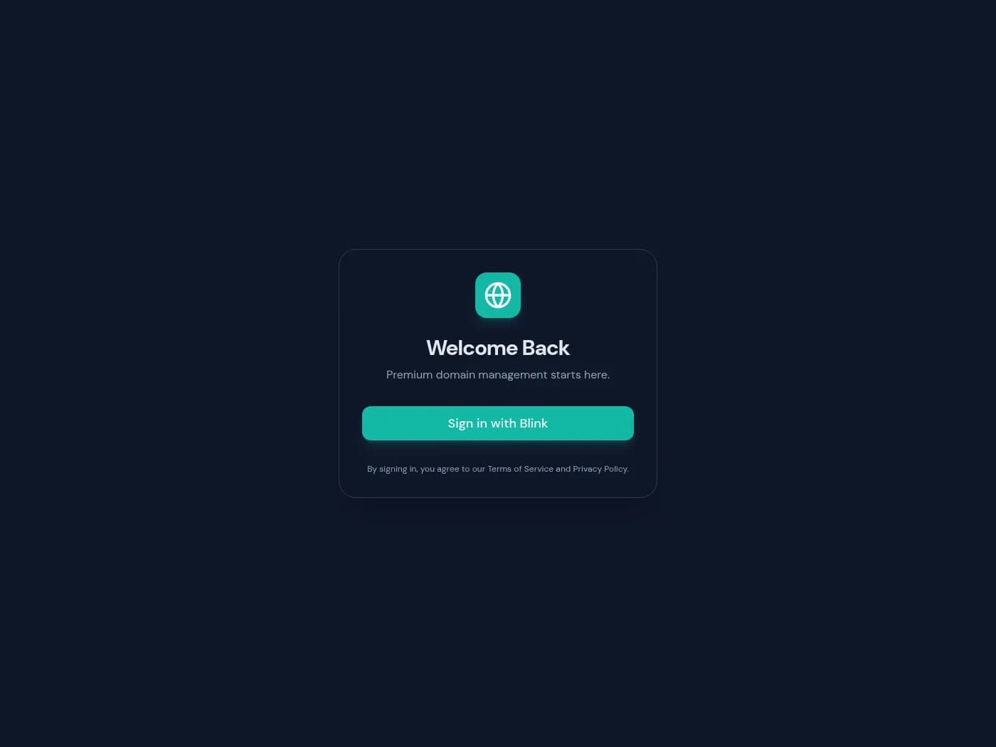 DomainSuite Dashboard