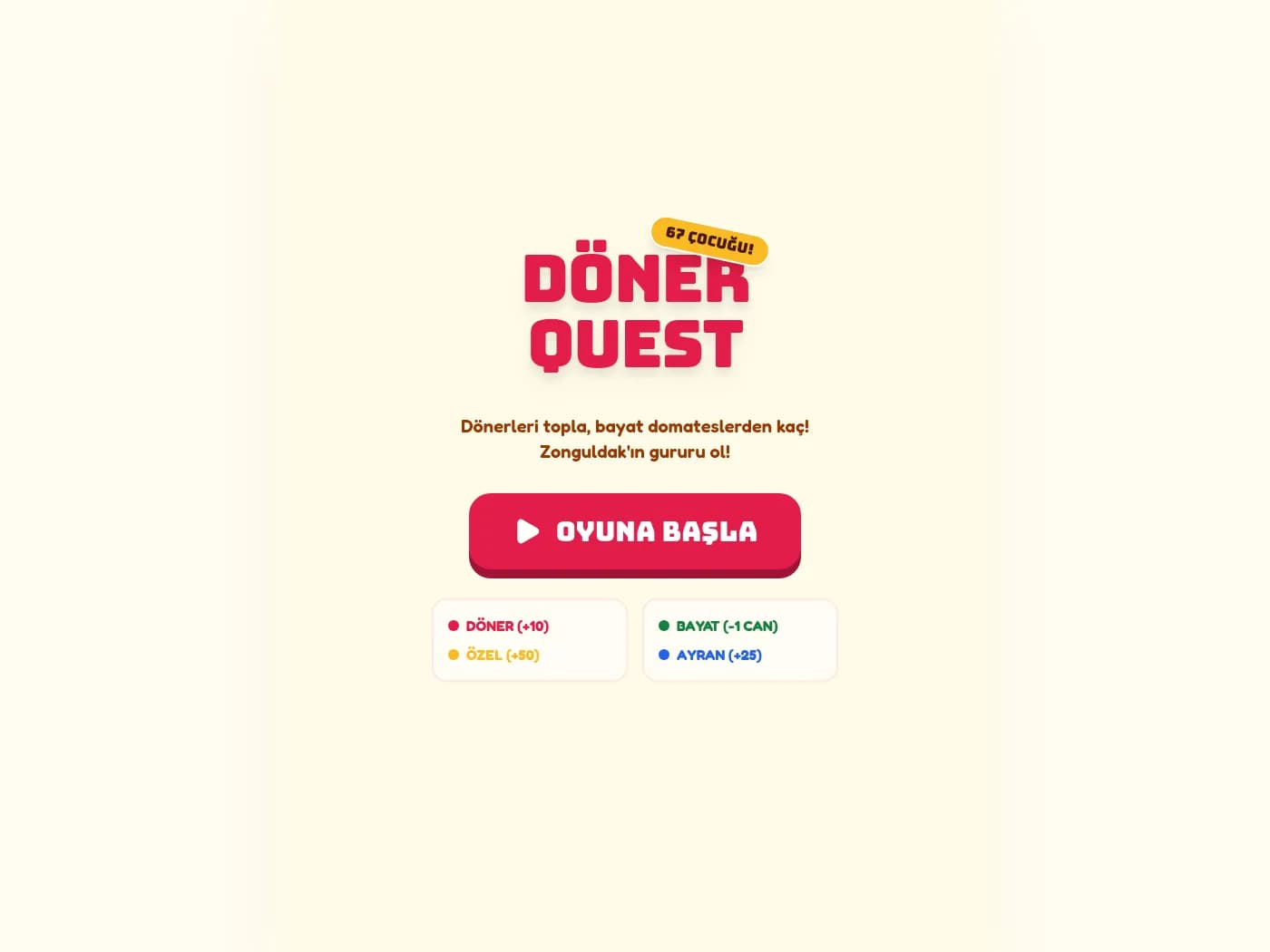 Döner Game Adventure