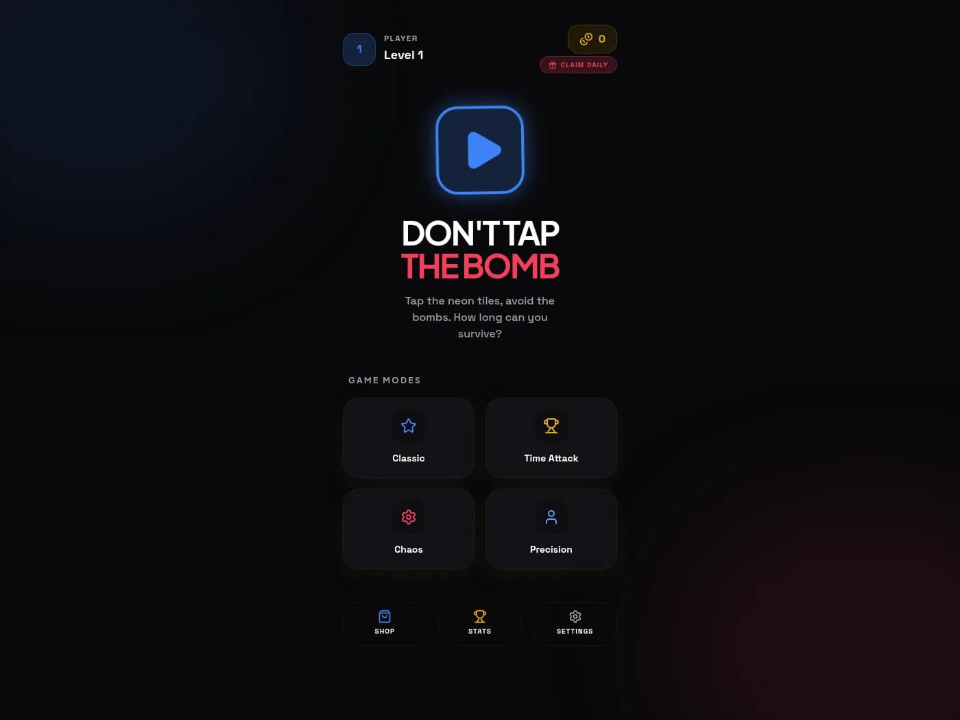 Don’t Tap The Bomb