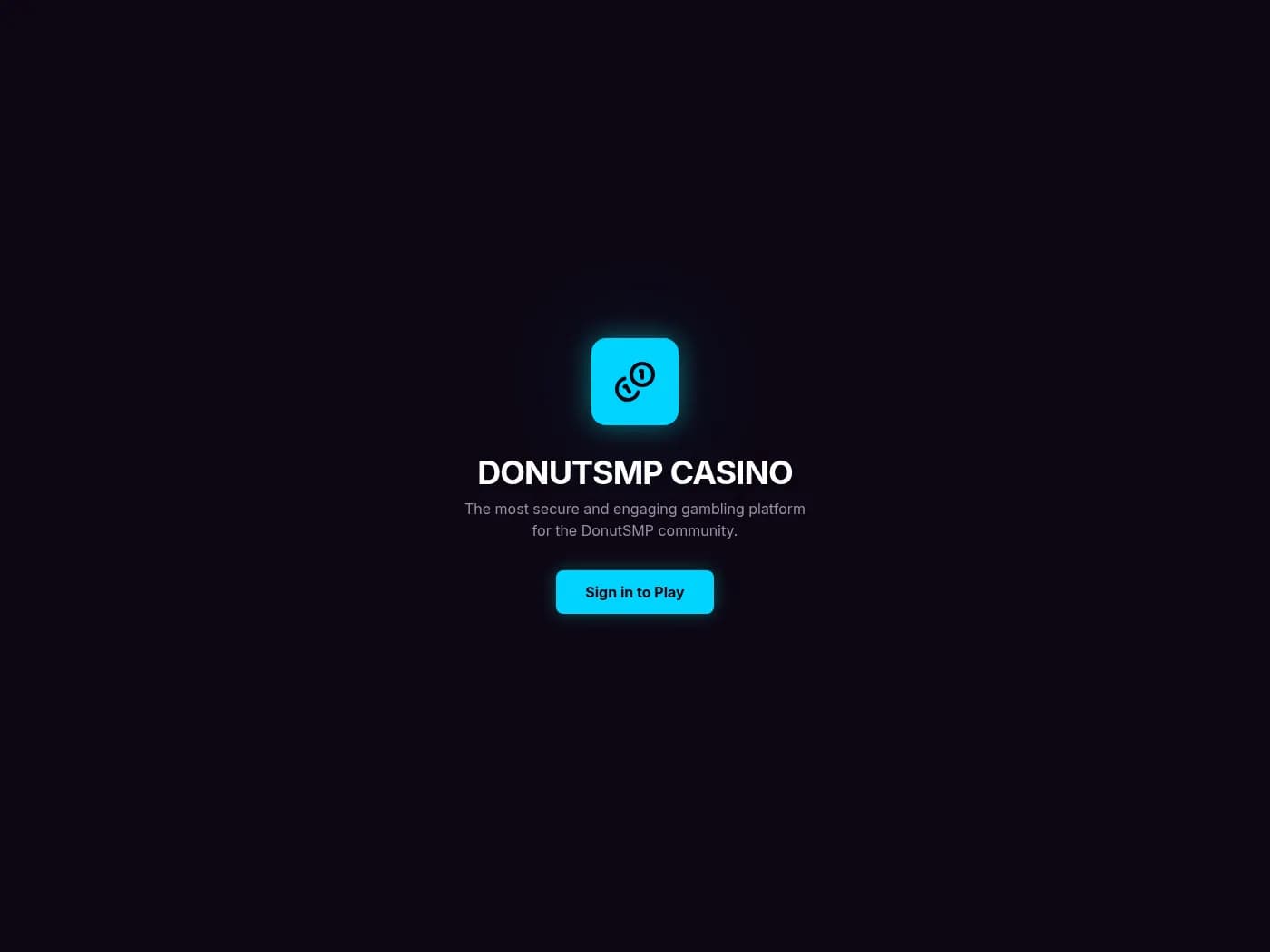 DonutSMP Casino Platform