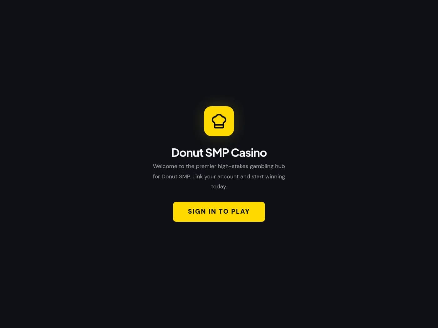 DonutSMP Casino Hub
