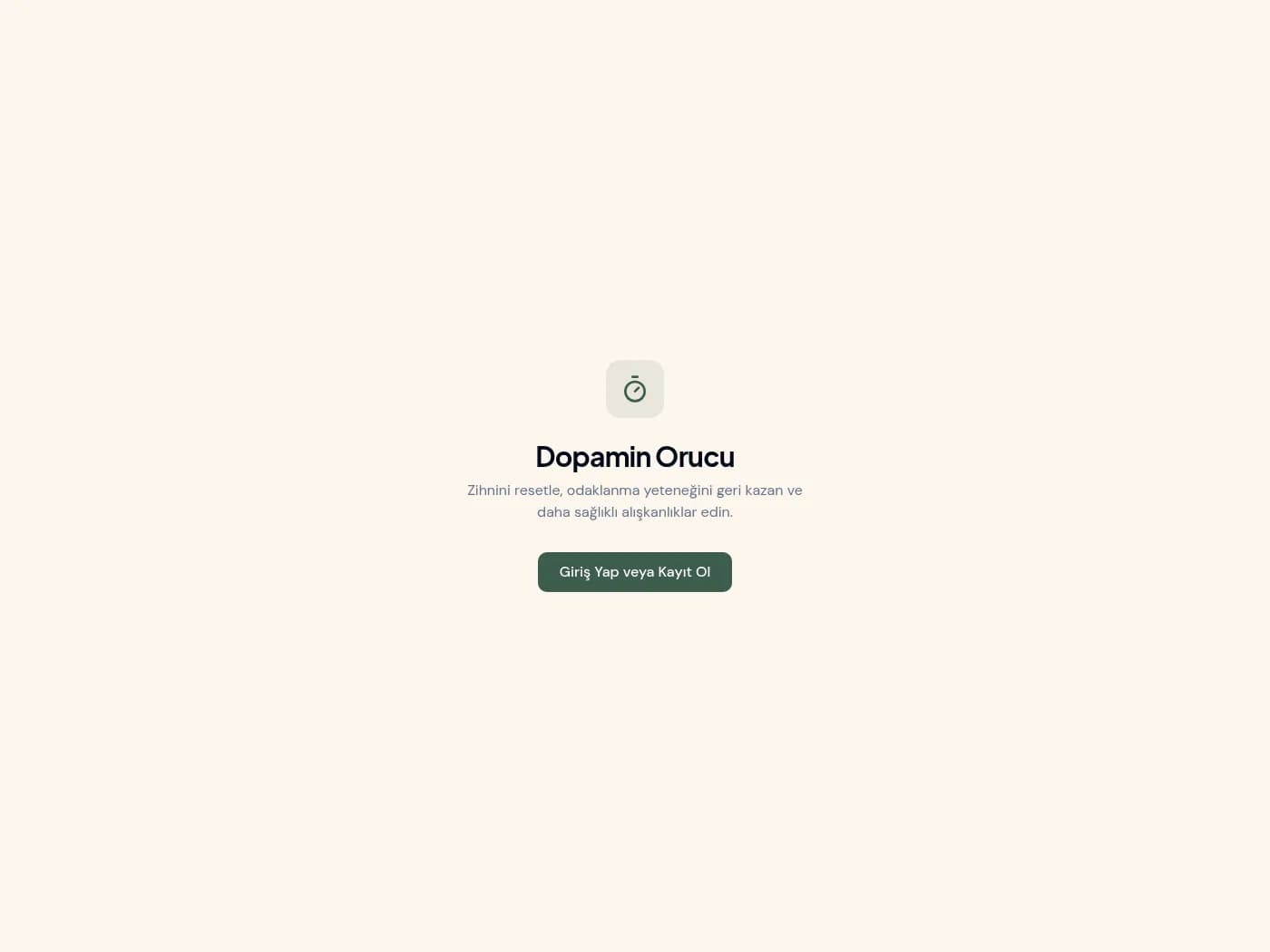 Dopamine Detox Tracker