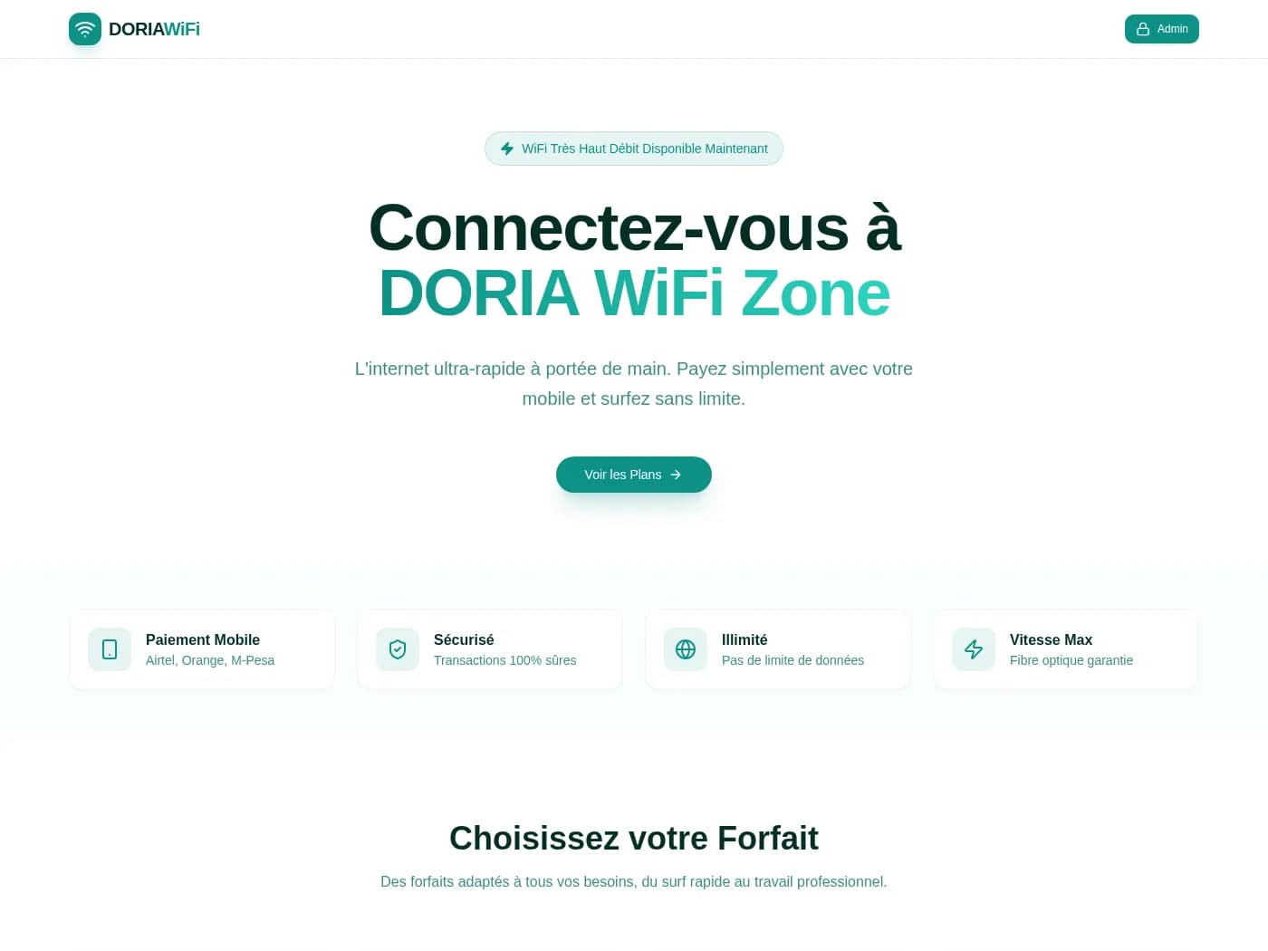 DORIA WiFi Zone Suite