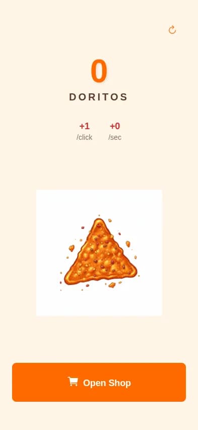 Dorito Clicker Game