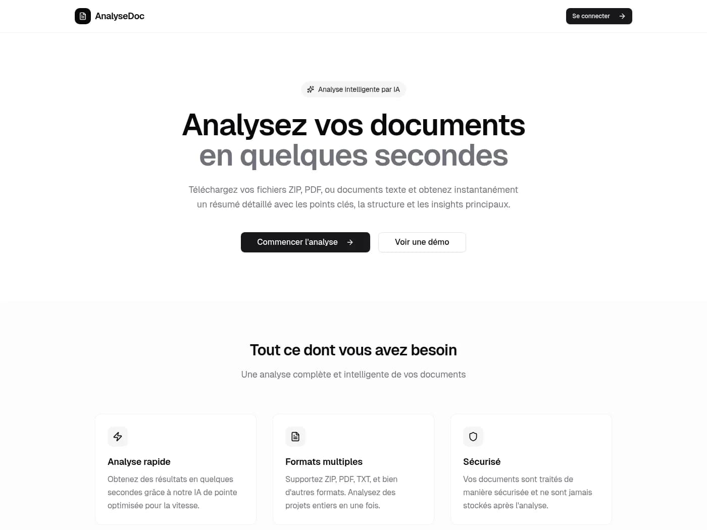 AnalyseDoc