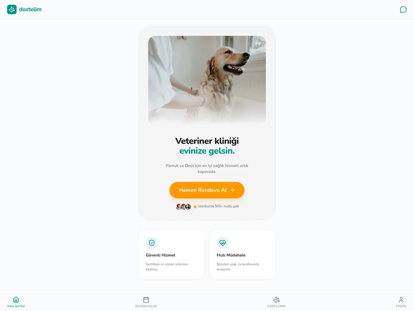 Dostelim Vet Booking