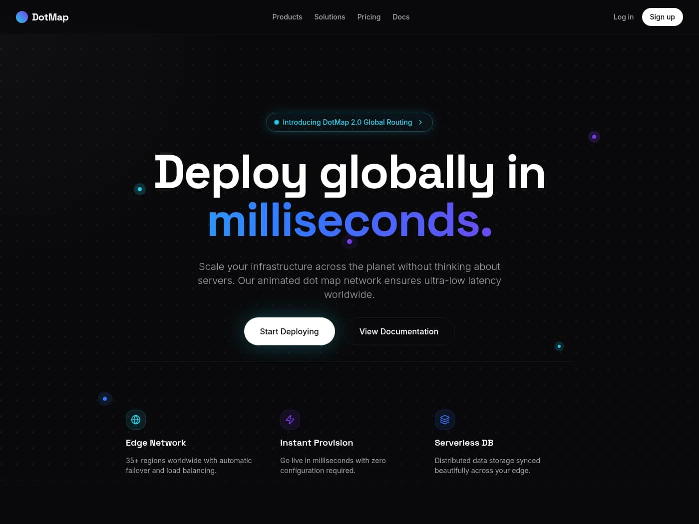 DotMap Hero Section