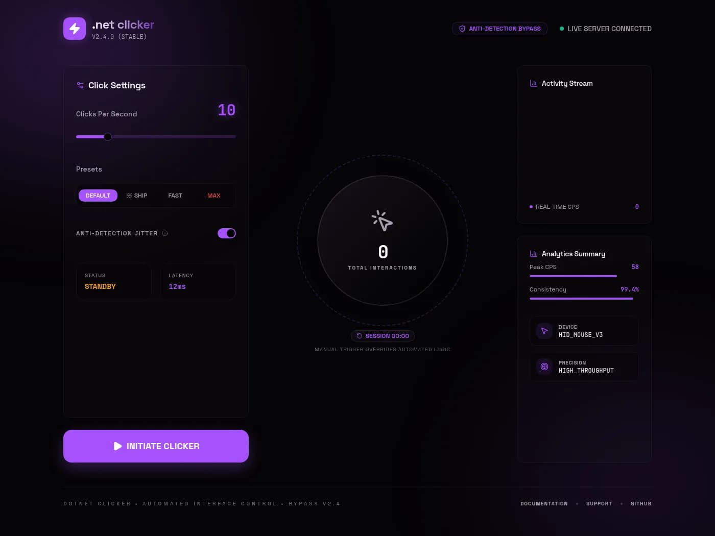 DotNet Clicker