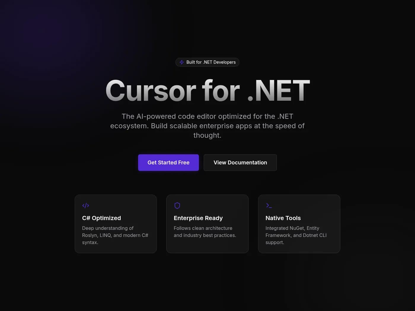 Cursor for .NET