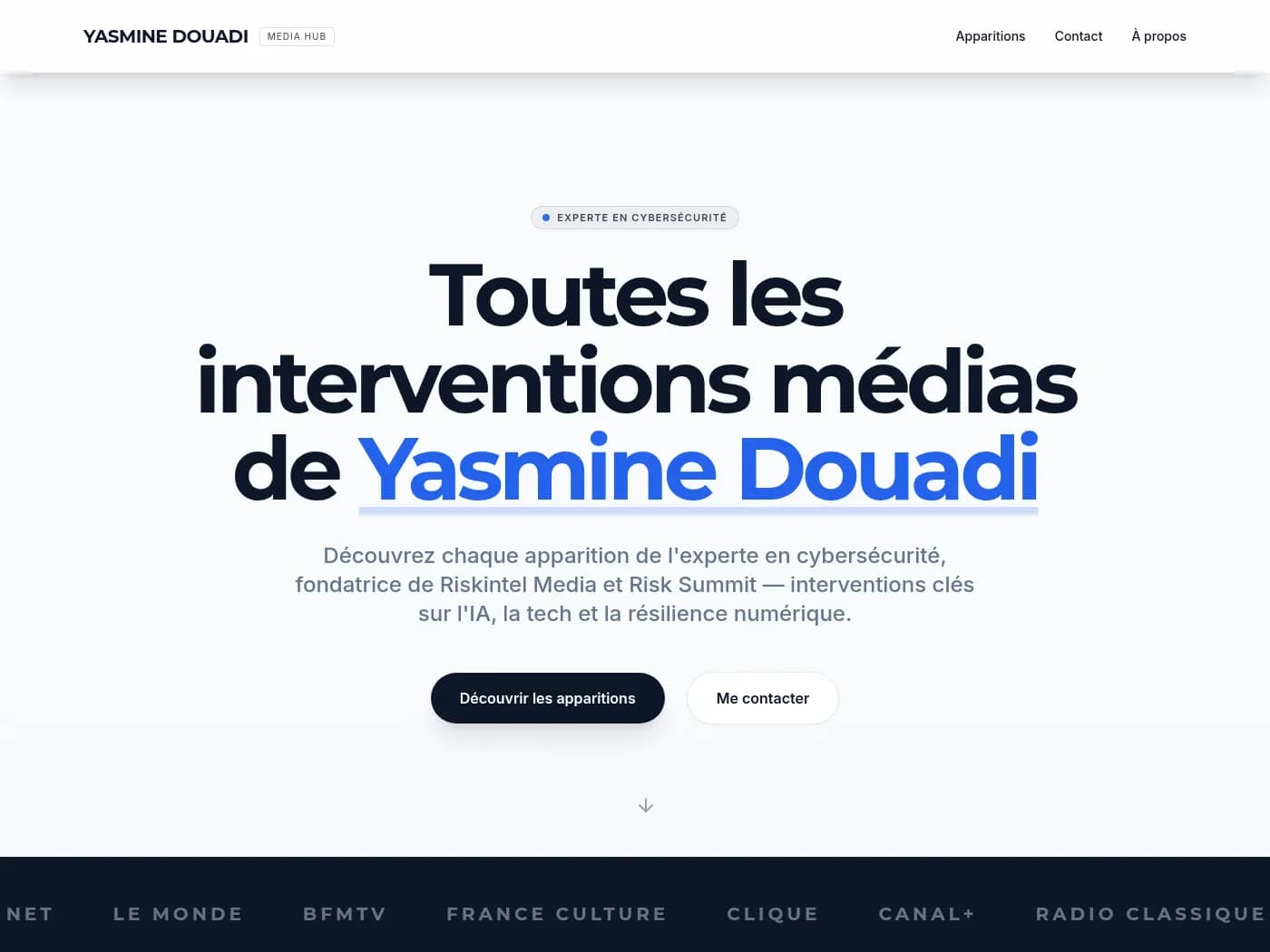 Yasmine Douadi Media Hub