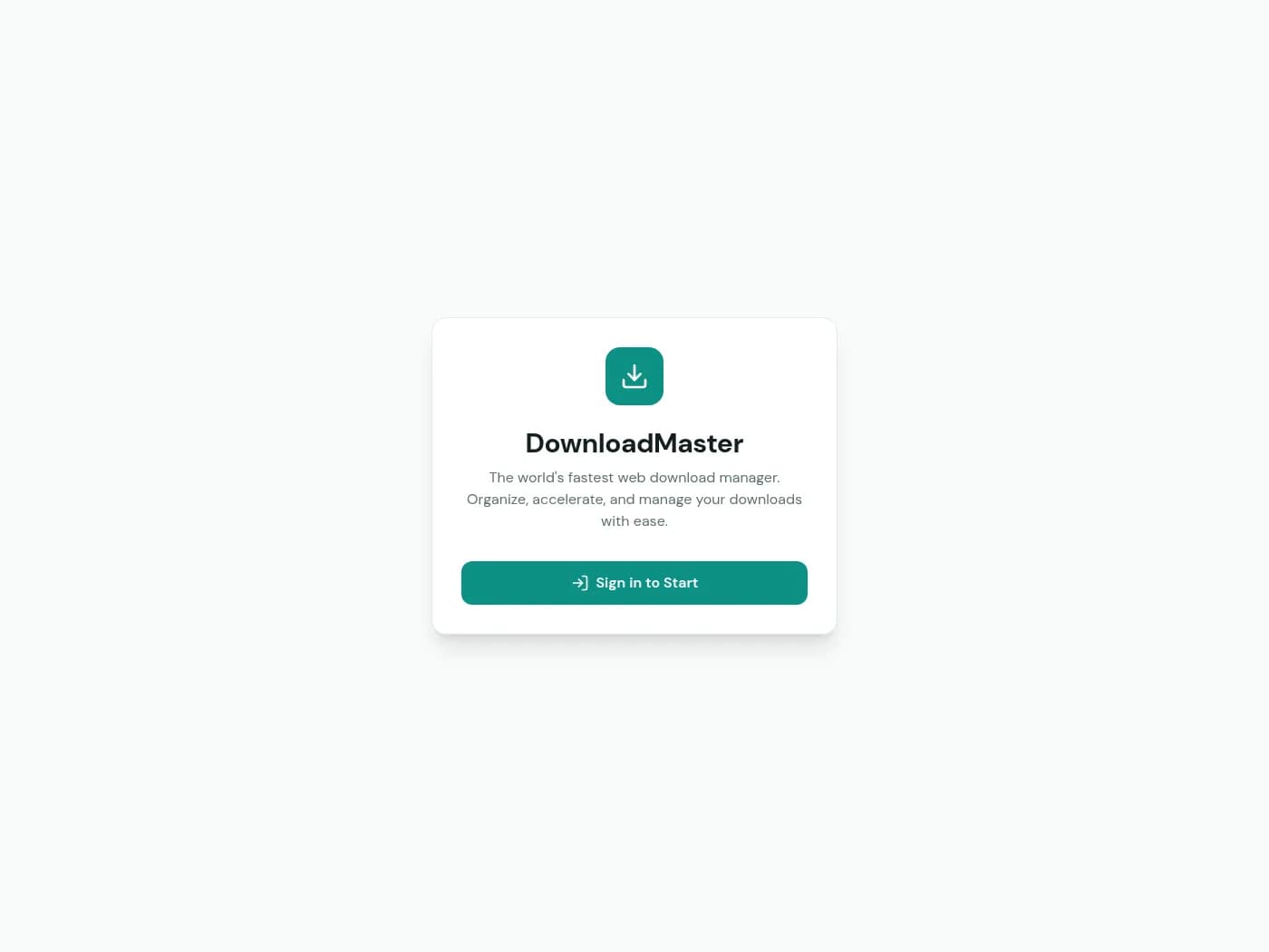 DownloadMaster App