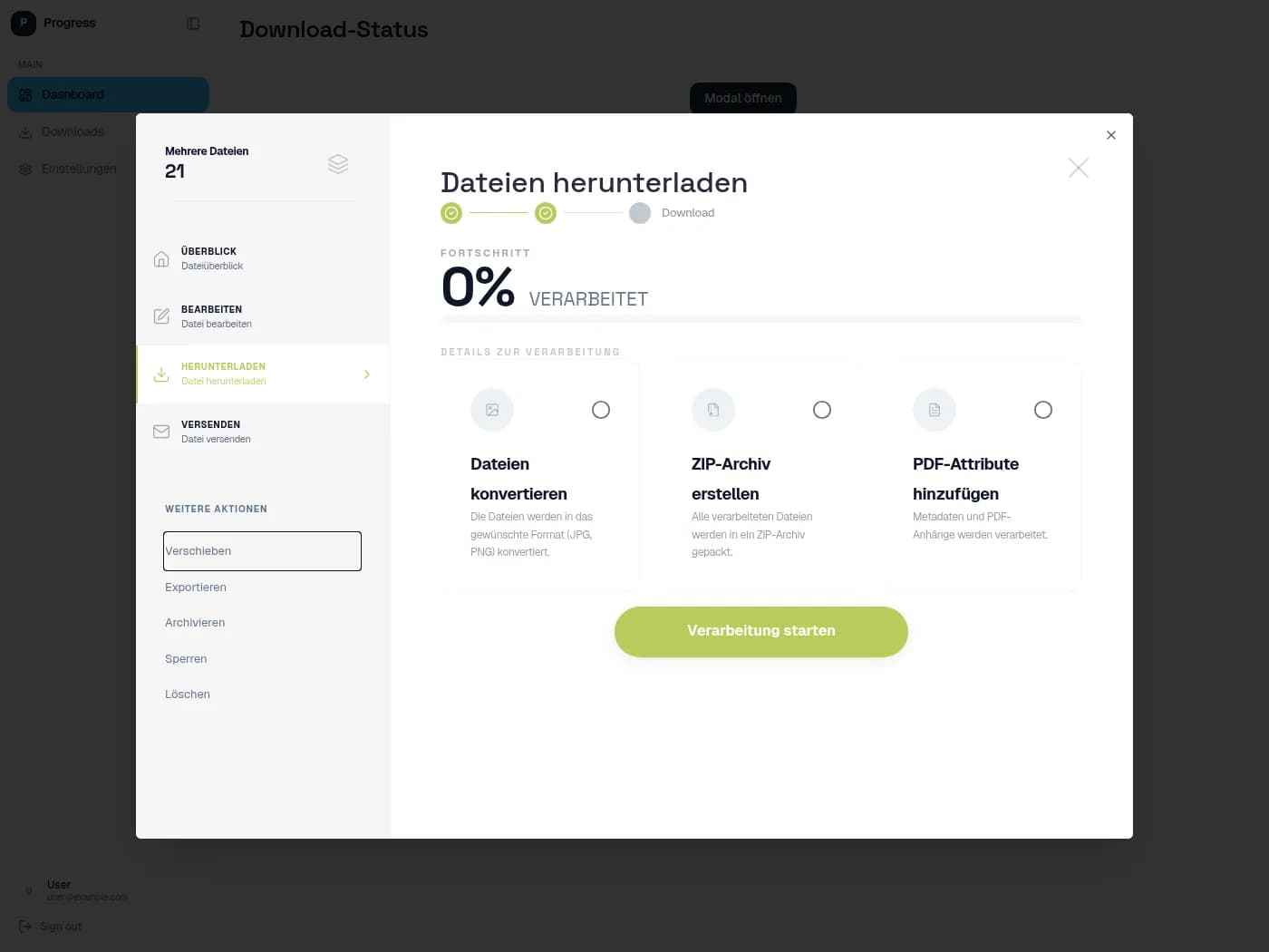 Process Progress Tracker