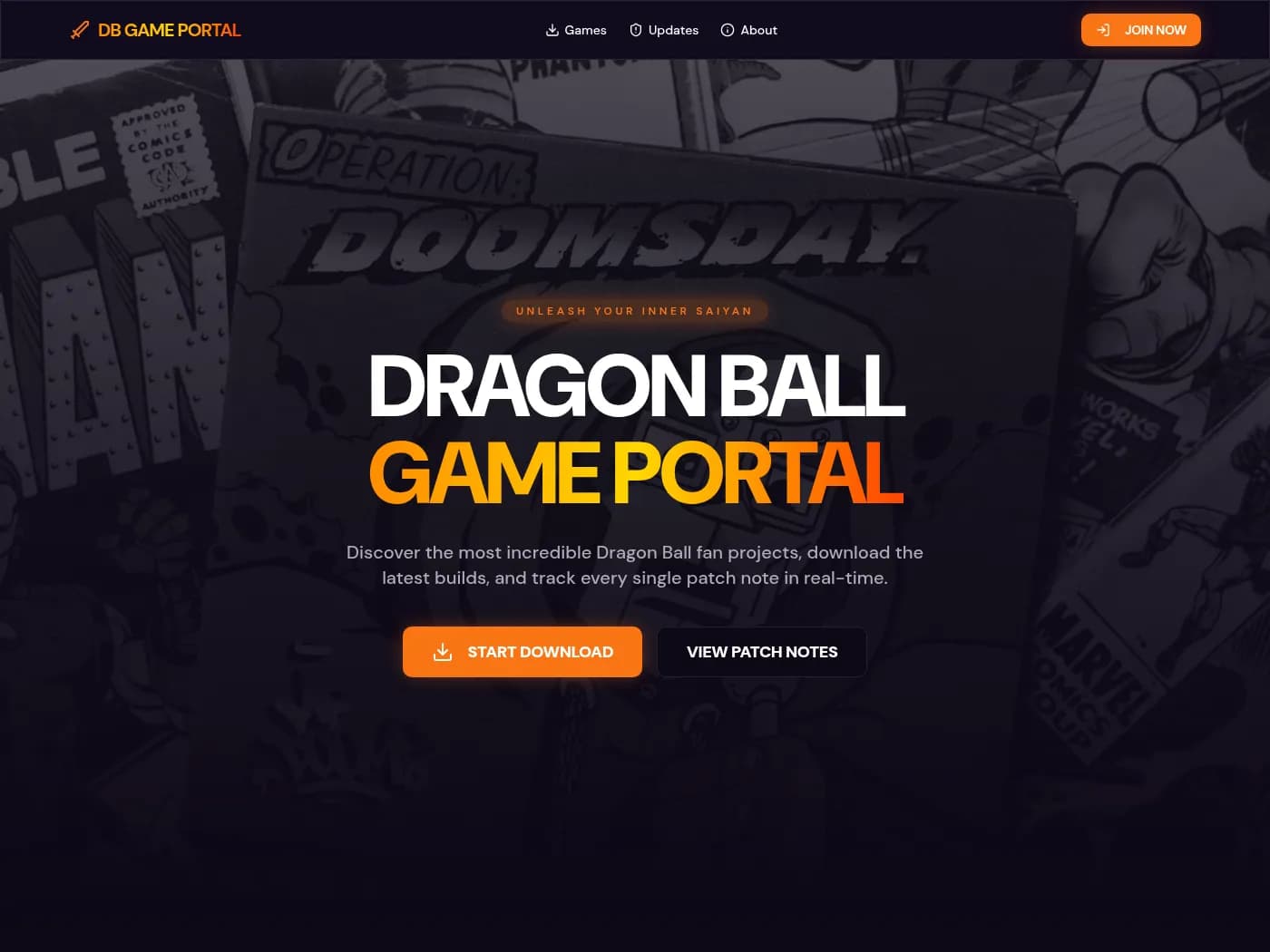 DragonBall Game Portal