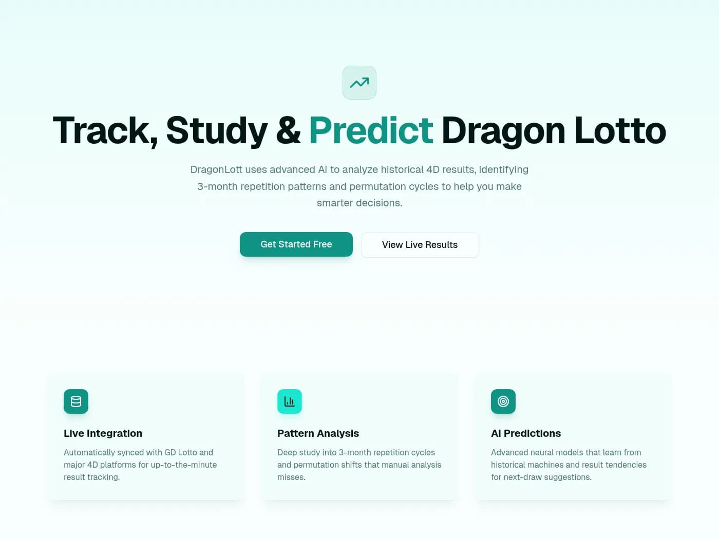 Dragon Lotto Tracker