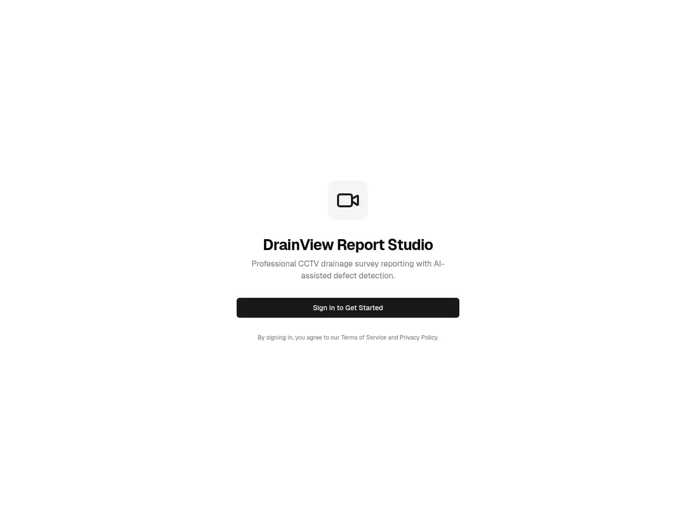 DrainView Report Studio
